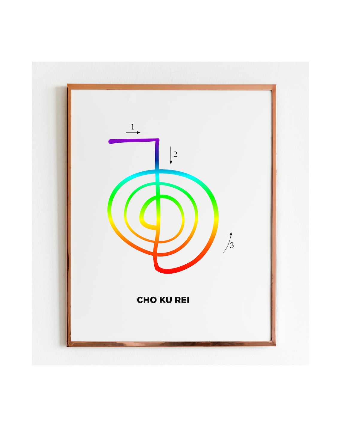 Reiki Symbol, You Will Learn to Draw Them, Printable Size 8\10 Inch ...