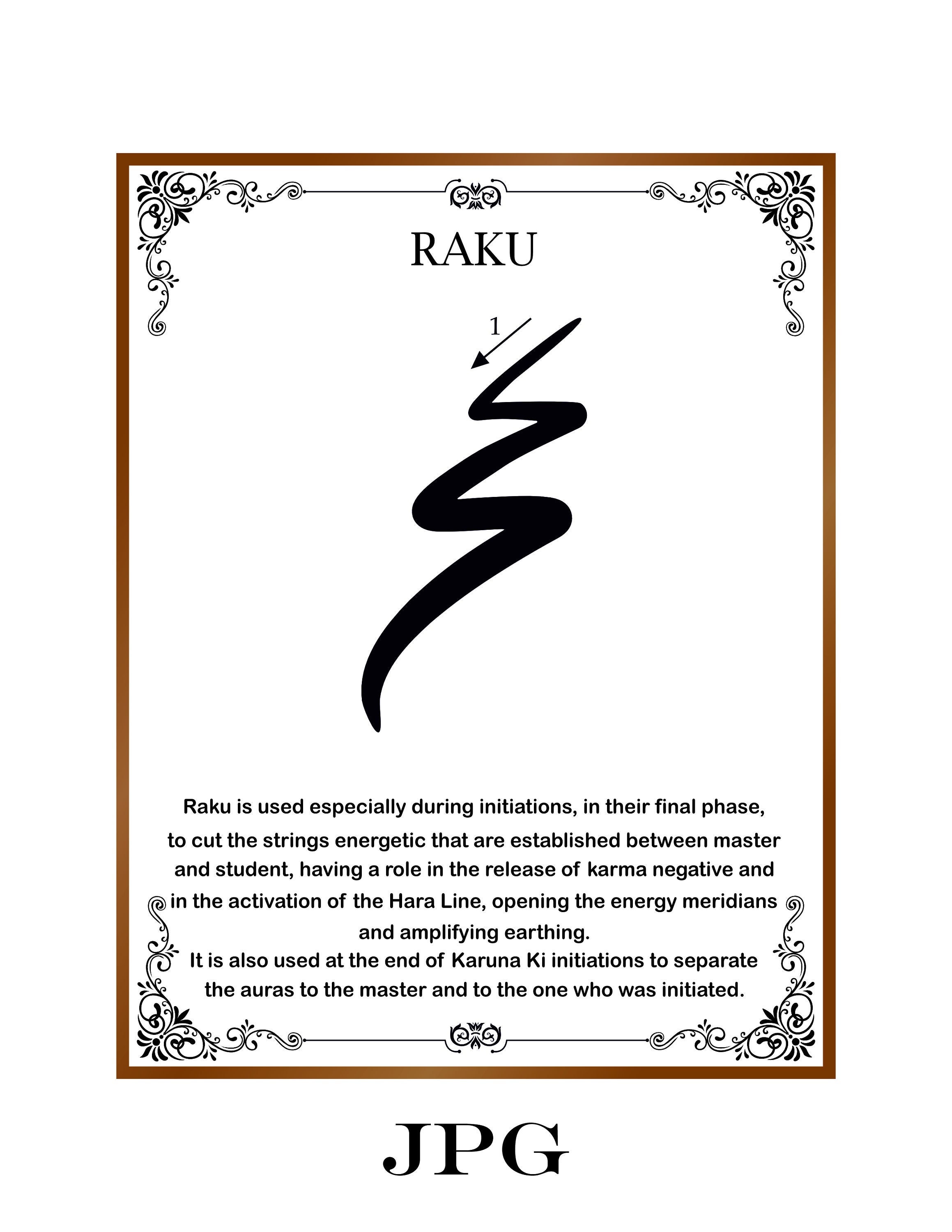 RAKU Shamballa Symbol Digital Symbol 8.5x11 Inch (A4) 6jpg & 3 Png - Etsy