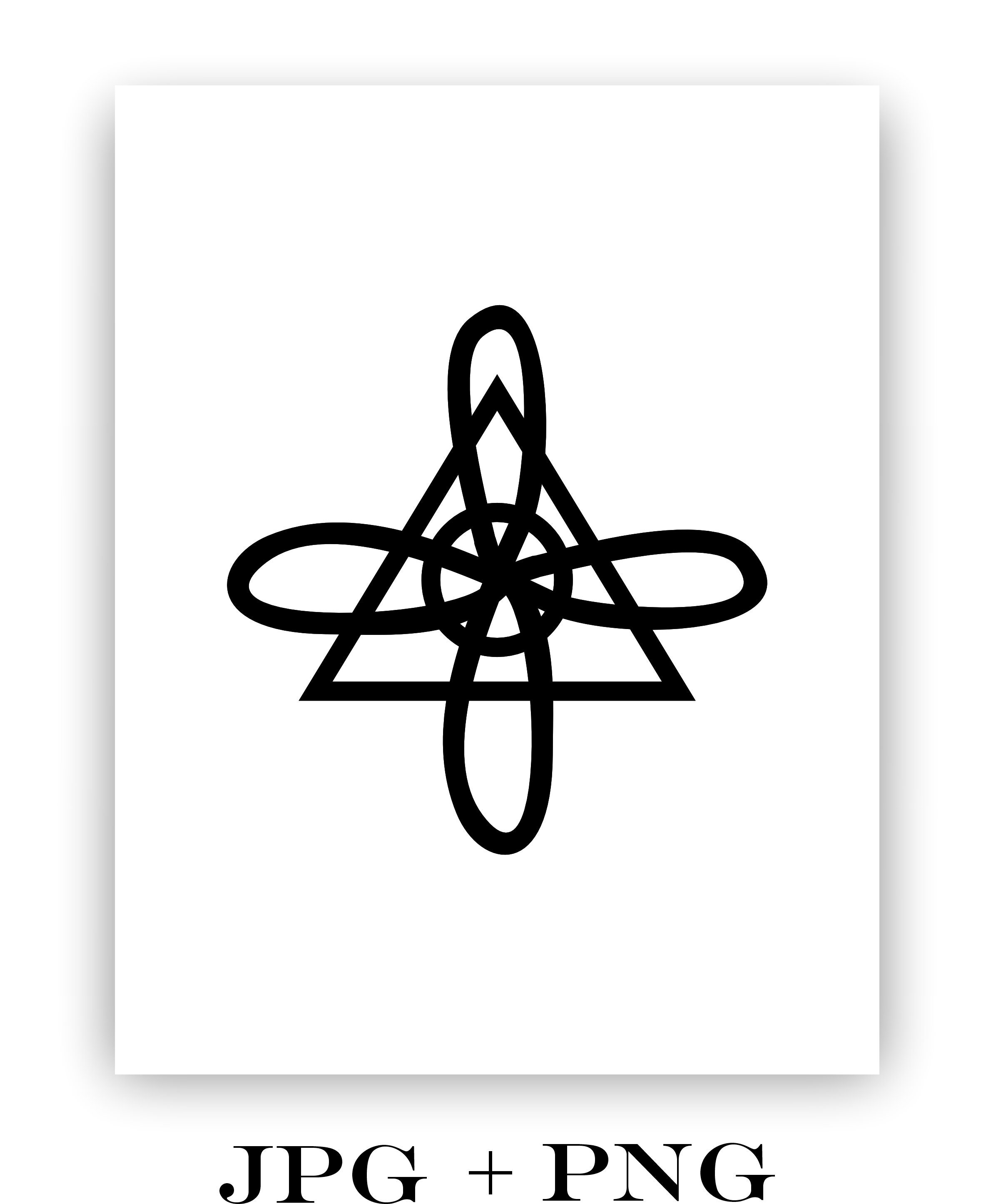 GNOSA Symbol Karuna You Will Learn to Draw Them, Printable Size 8.5x11 ...