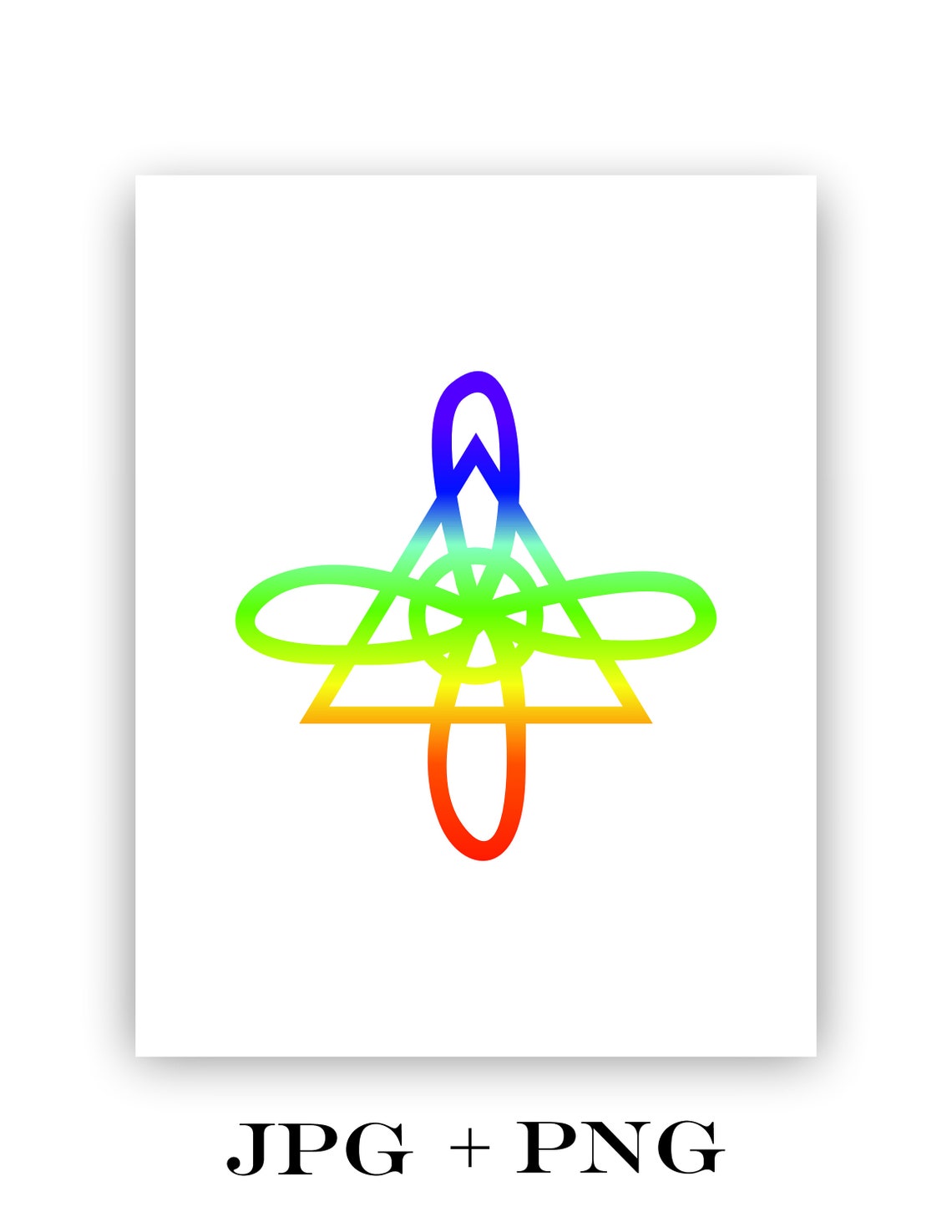 GNOSA Symbol Karuna You Will Learn to Draw Them, Printable Size 8.5x11 ...