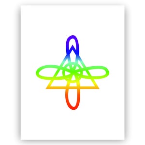 GNOSA Symbol Karuna You Will Learn to Draw Them, Printable Size 8.5x11 ...