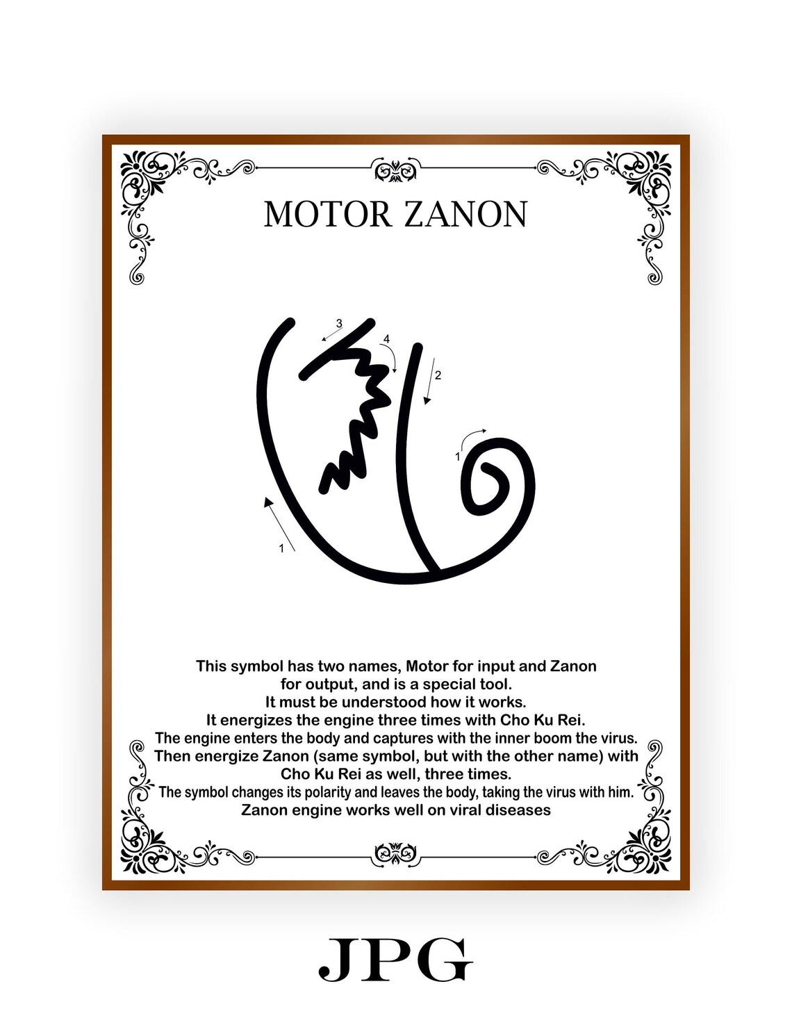 Motor Zanon Shamballa Symbol the Anti-viral Symbol That's - Etsy