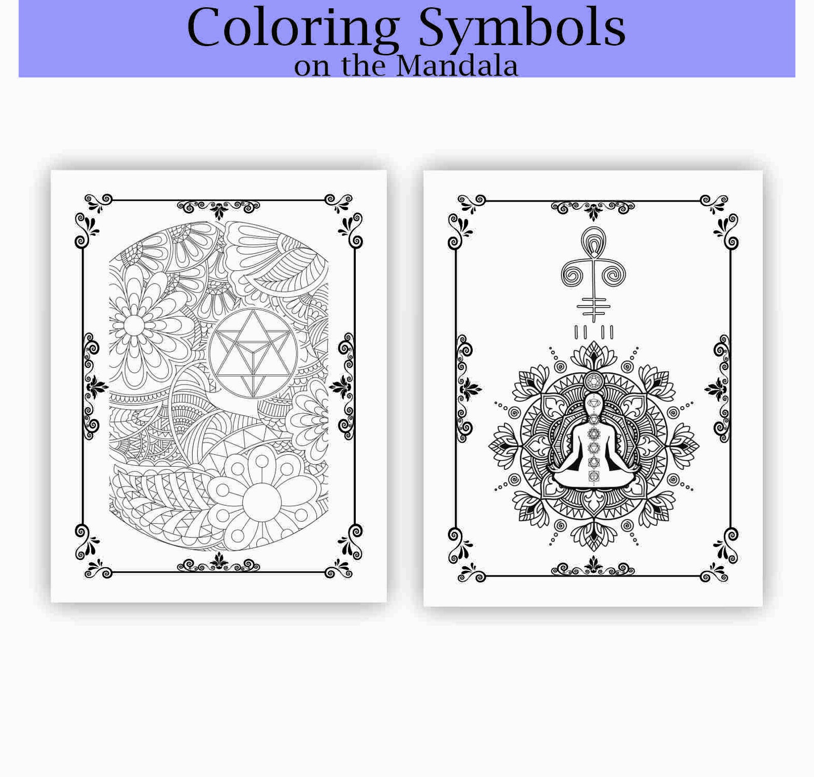 Pack of 38 Symbols With a Short Description and Coloring Symbols on ...