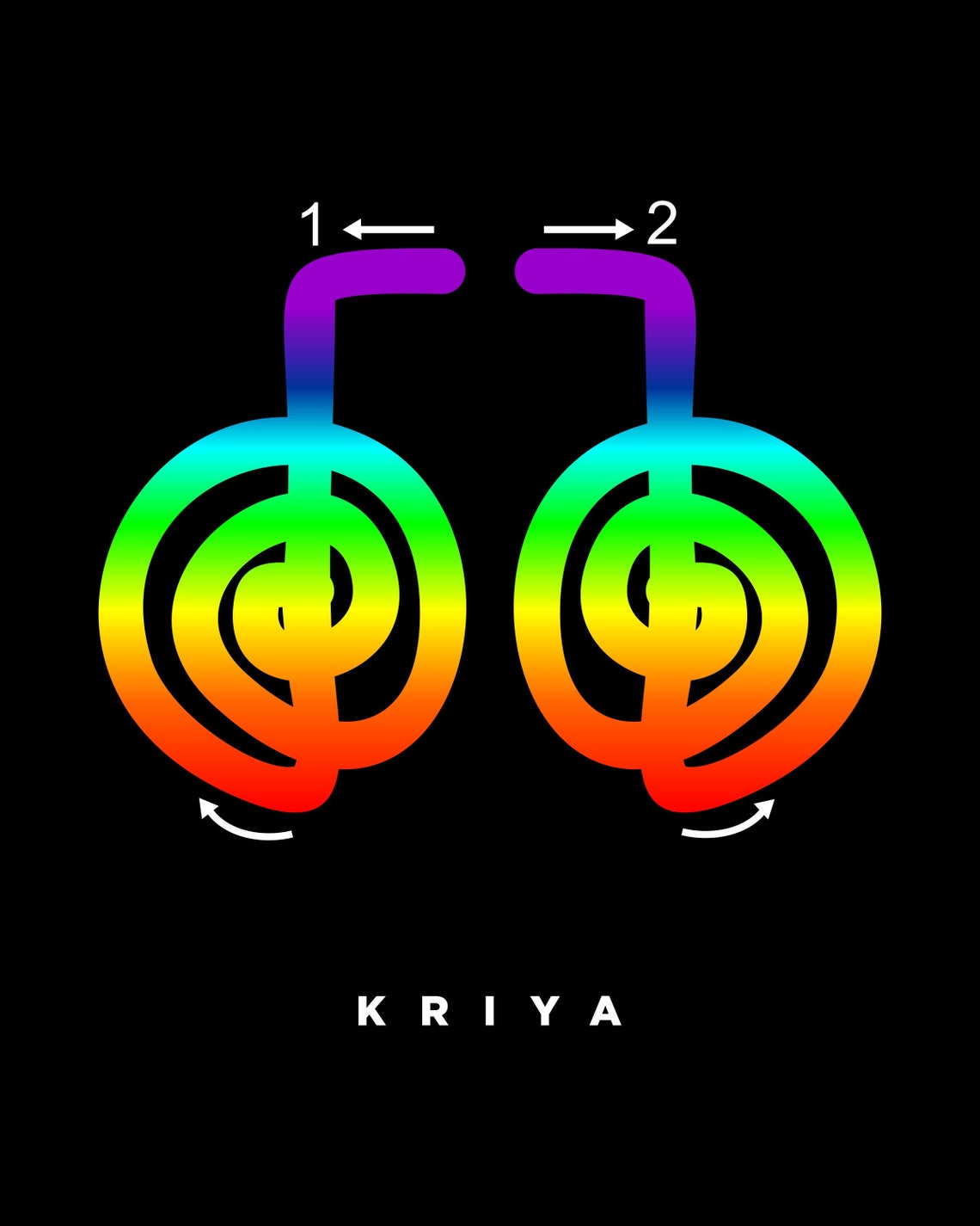 KRIYA Symbol REIKi symbol you will learn to draw them | Etsy