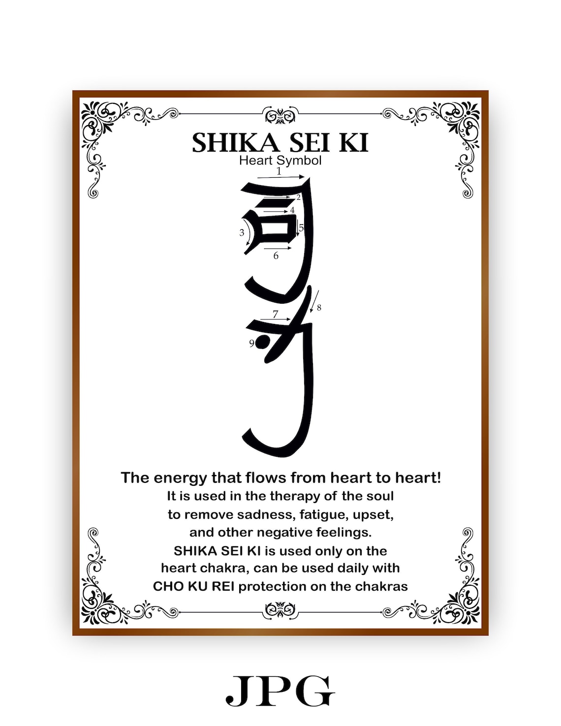 Shika Sei Ki Symbol 6 Jpg & 3 Png Digital Symbol reiki Symbol , You ...