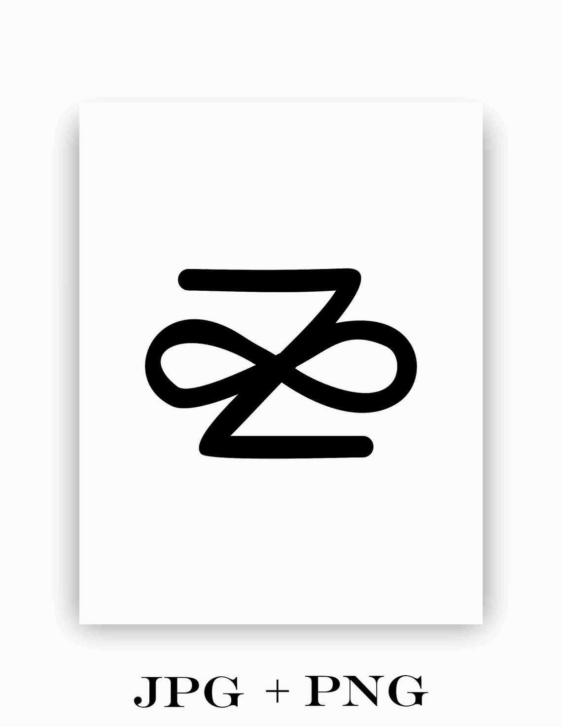 ZONAR Symbol, Reiki Symbol, You Will Learn to Draw Them Printable Size ...