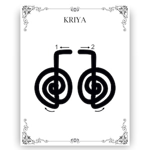 KRIYA Symbol Karuna Printable (digital Download) - Etsy