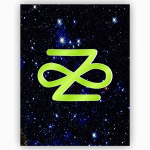 ZONAR Symbol, Reiki Symbol, You Will Learn to Draw Them Printable Size ...