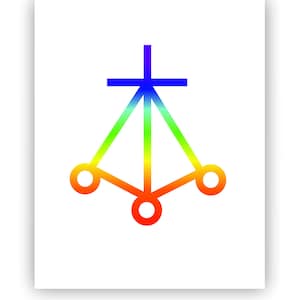 HARTH Symbol Reiki Symbol, You Will Learn to Draw Them, Printable Size ...