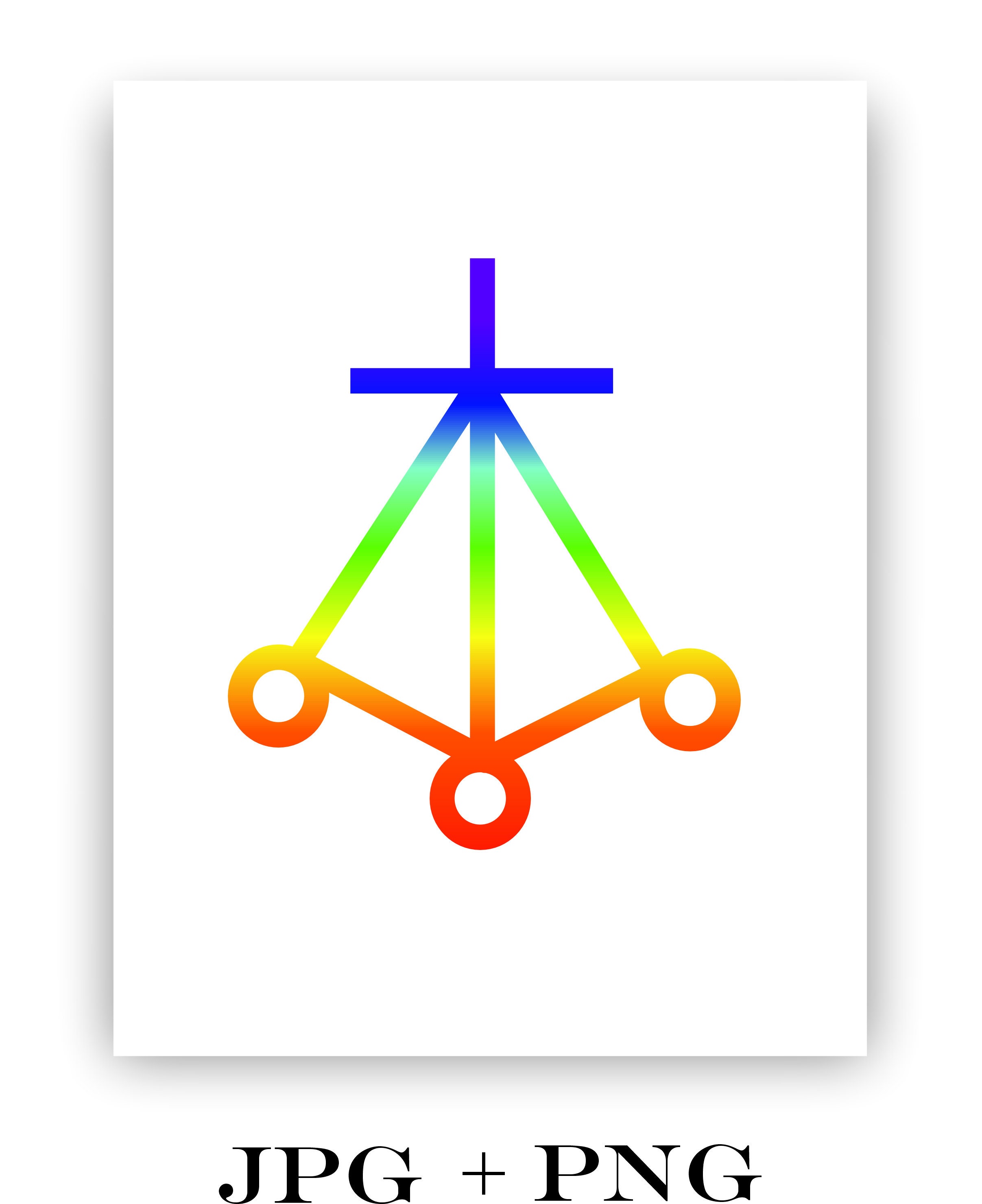 HARTH Symbol Reiki Symbol, You Will Learn to Draw Them, Printable Size ...