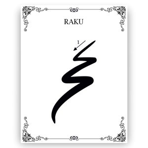 RAKU Shamballa Symbol Digital Symbol 8.5x11 Inch (A4) 6jpg & 3 Png - Etsy