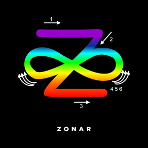 ZONAR Symbol Reiki Symbol You Will Learn to Draw Them - Etsy