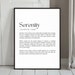 Romanticize Definition Poster | Minimalist Wall Art | Printed on Thick ...