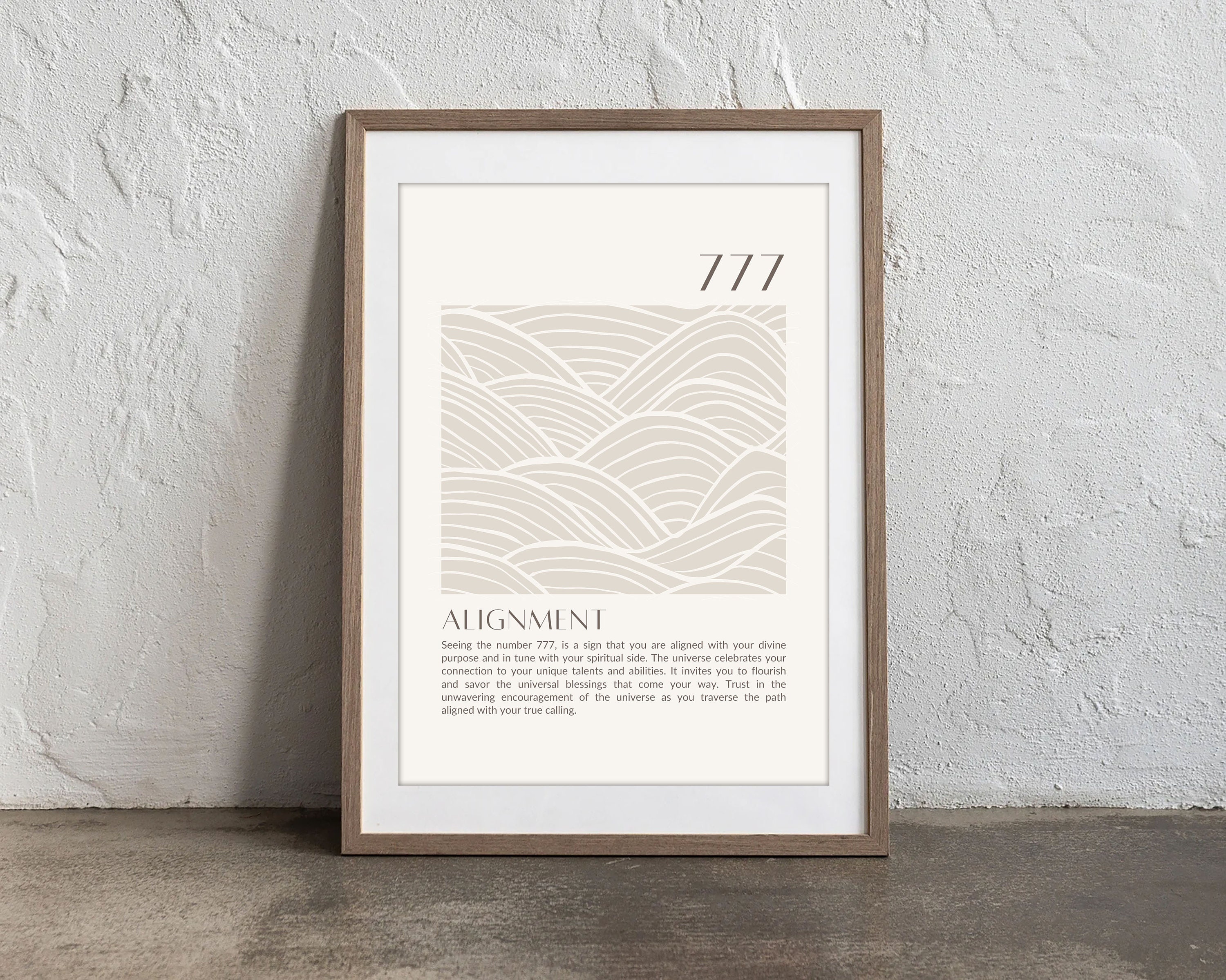Angel Number 777 alignment Printable Art Spiritual Home Decor ...