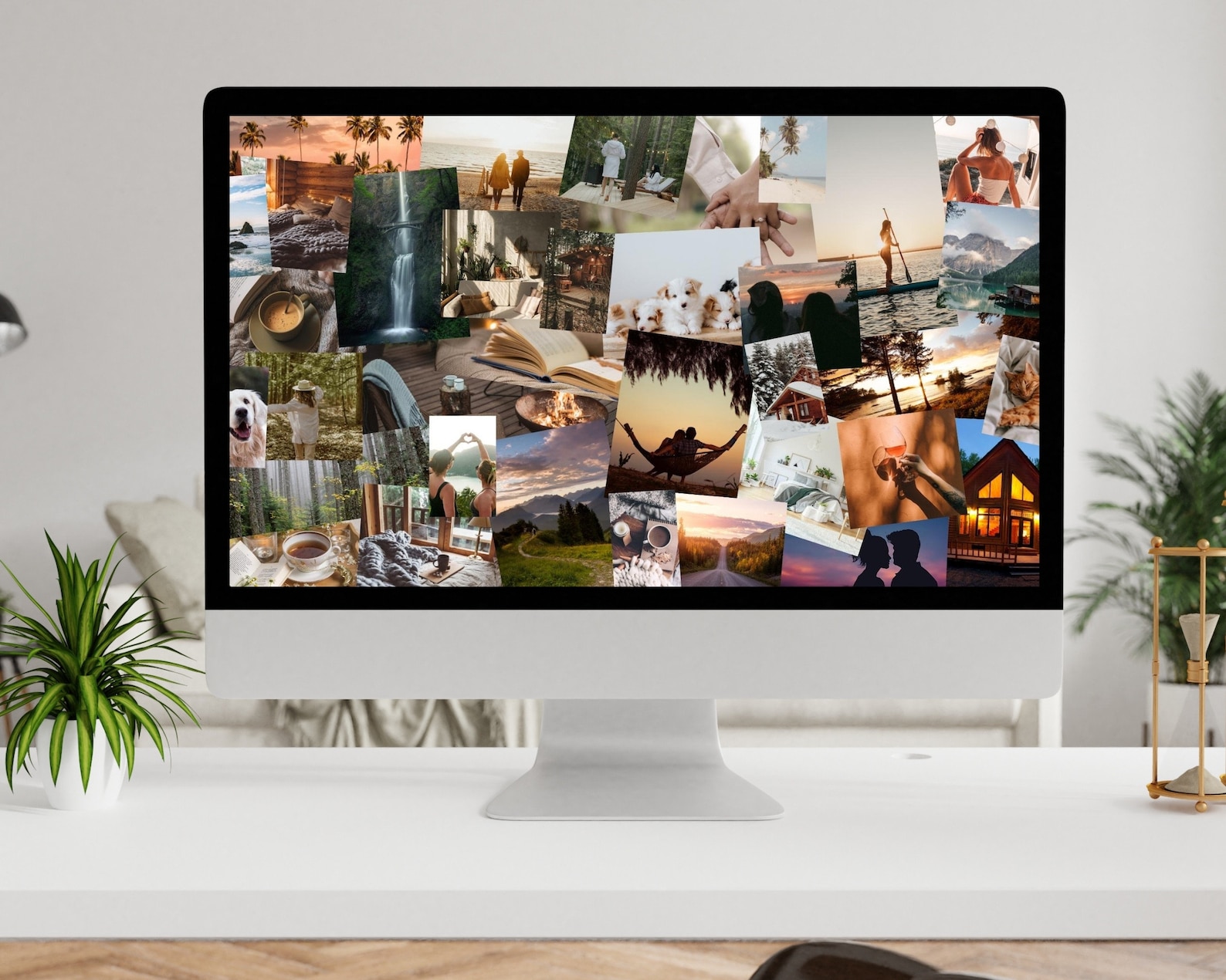 Desktop/laptop Wallpapers | Vision Board Collection | 4 Pack | Instant ...