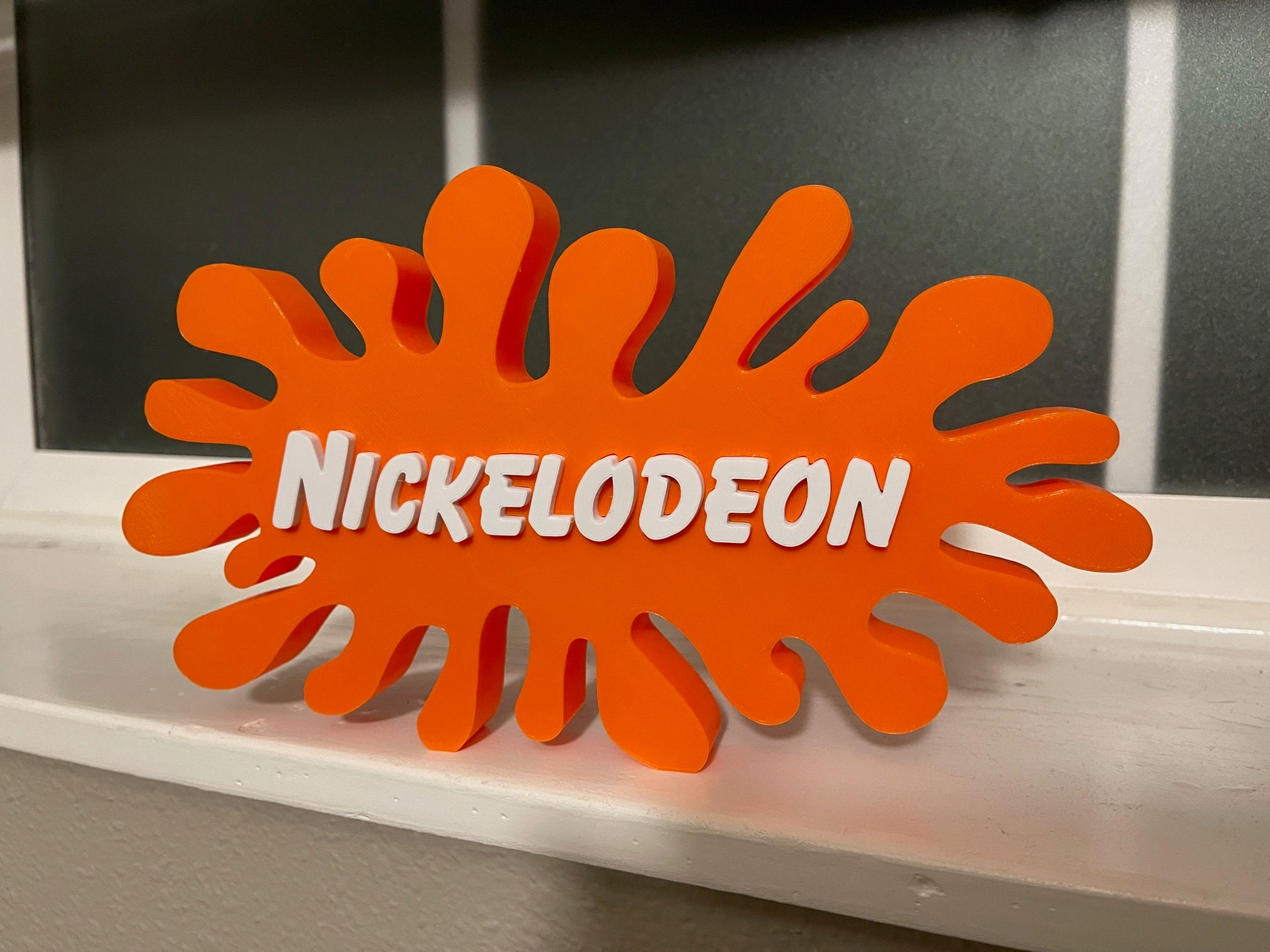 Nickelodeon Orange Splat Logo