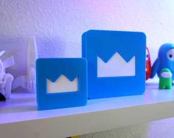 Twitch Vip Desk Ornament 3D Print Great Streamer Gift Gift for Streamer ...