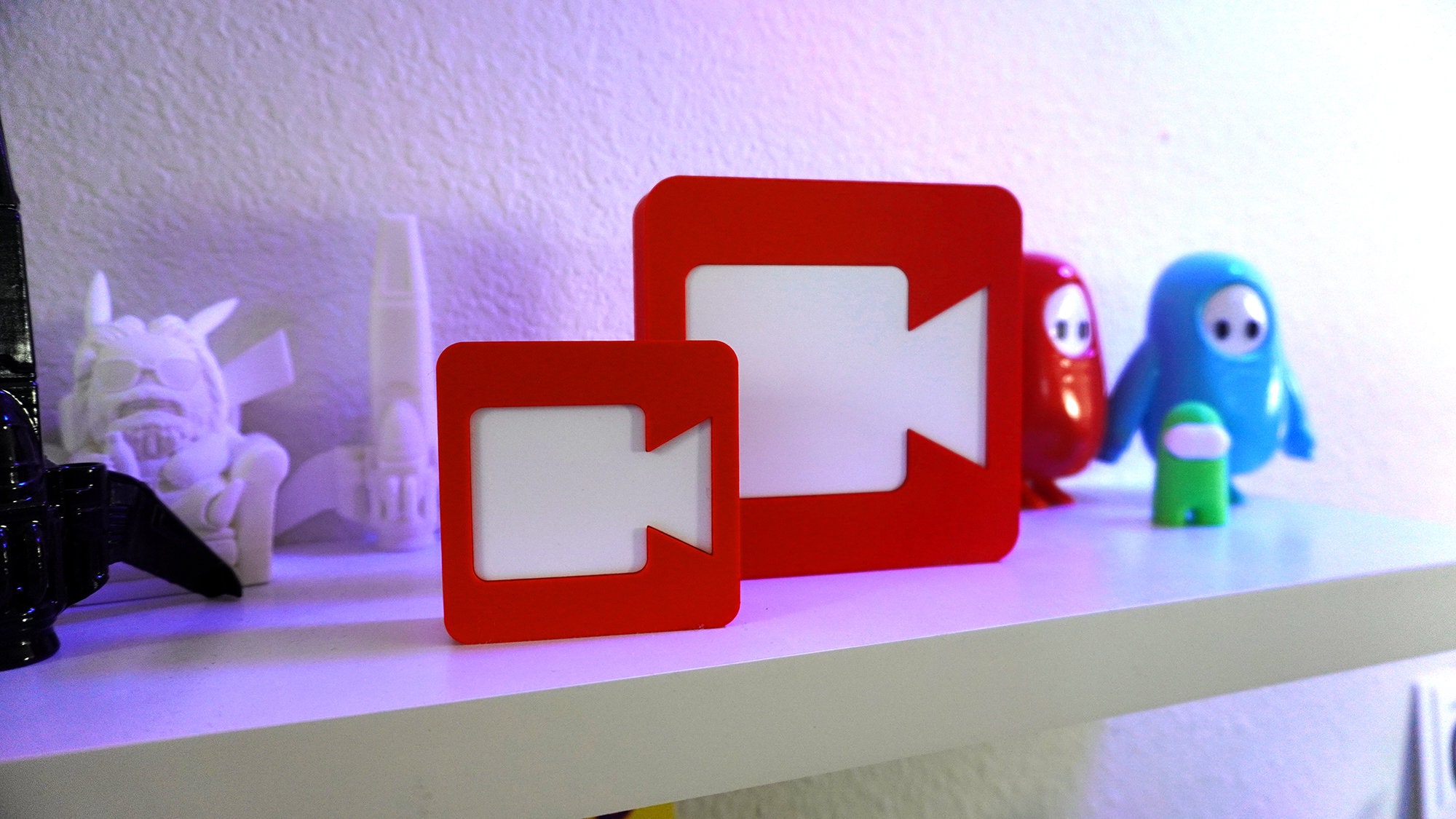 Twitch Streamer Badge Desk Ornament 3D Print Great Streamer Gift Gift ...