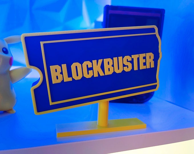 Blockbuster Video Decoration Sign - Etsy