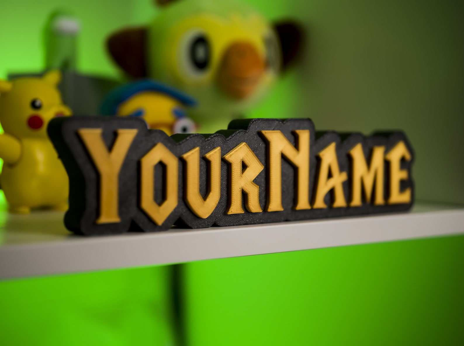 Personalized Custom World of Warcraft Wow Nameplate / 3D - Etsy