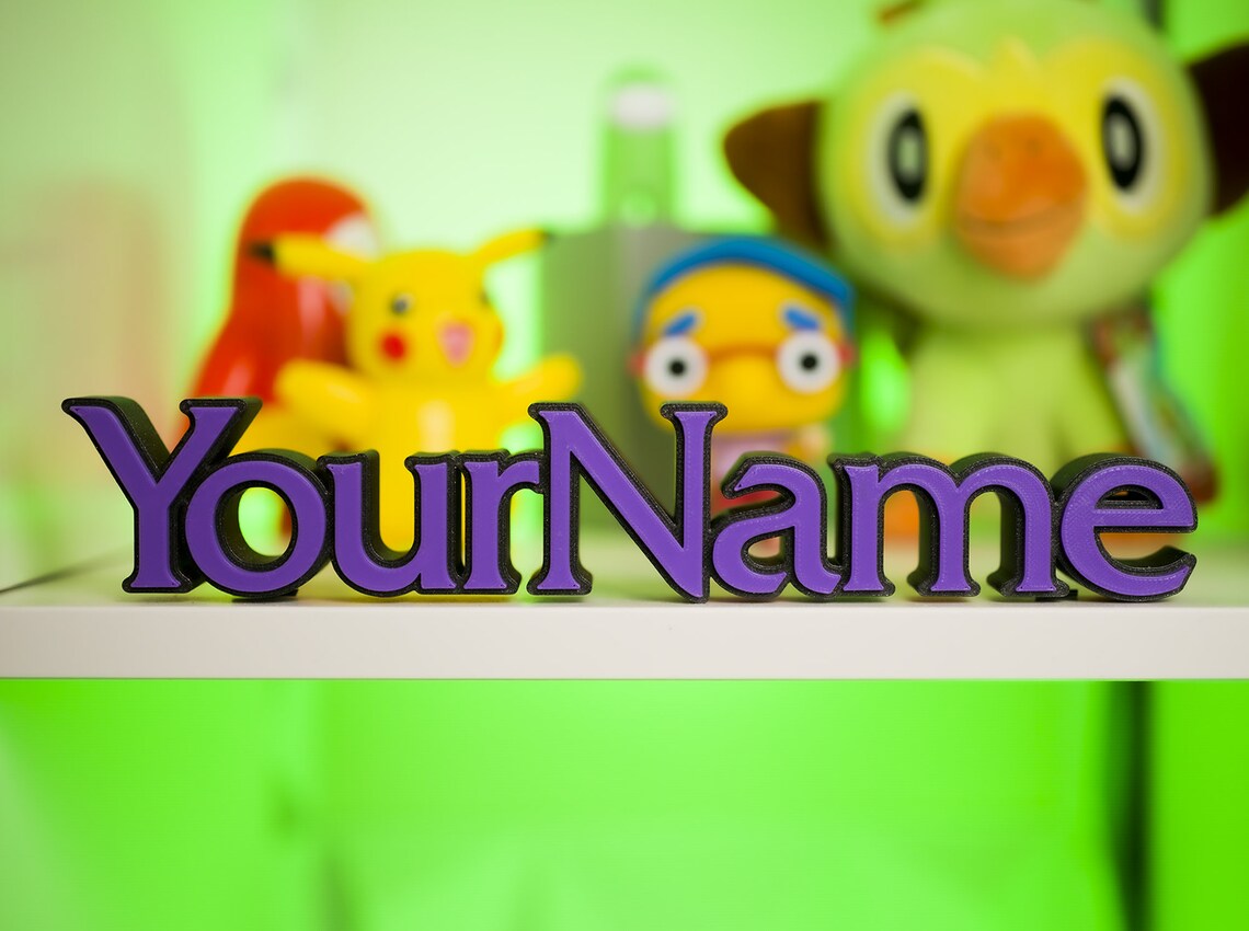 Personalized Custom World of Warcraft Wow Nameplate / 3D - Etsy