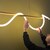 LED Neon Chandelier, Neon Tube Led Lamp, Pendant Lamps, Bedroom ...