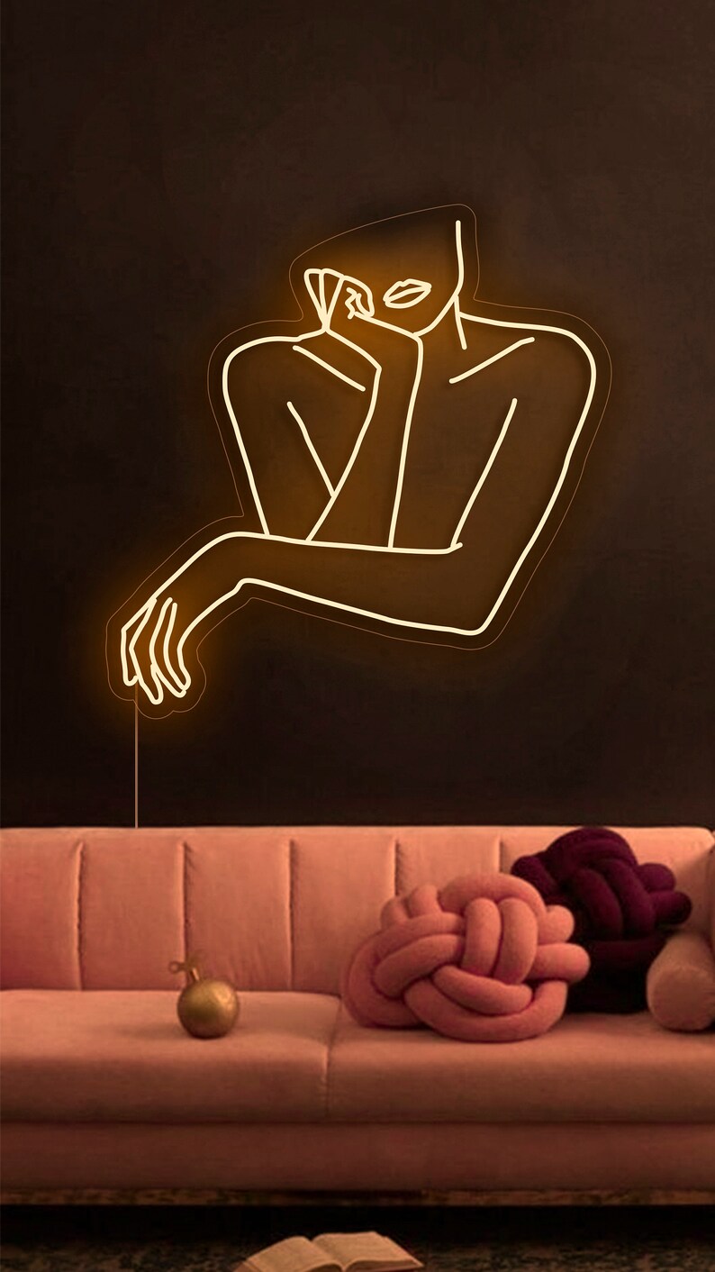 Girl LED Neon Sign / Beauty Salon Sign, Wall Decor - Etsy