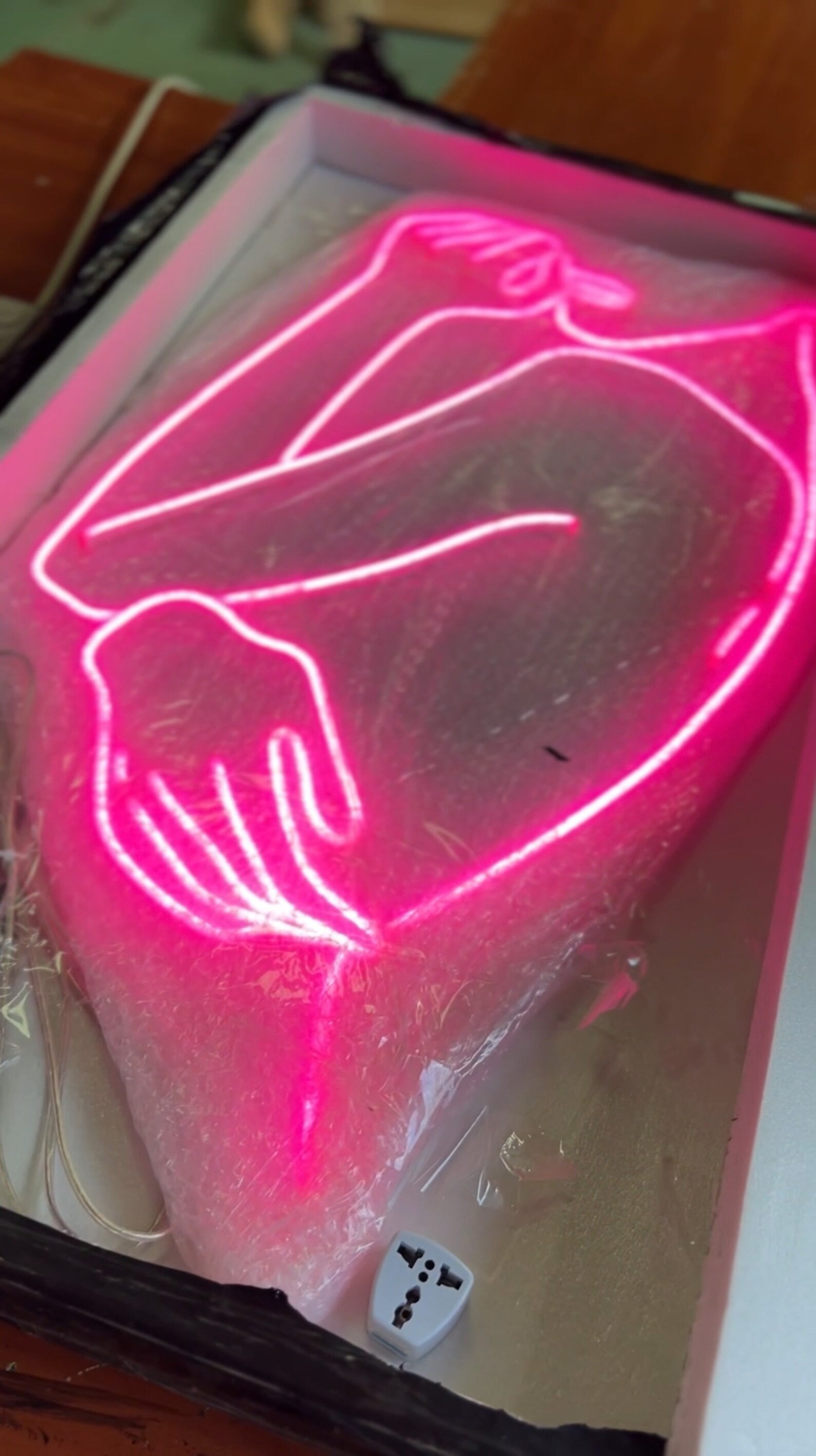 Lady LED Neon Sign, Ready to Ship, in Stock, Free Express Shipping - Etsy
