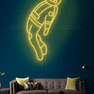 Spaceman LED Neon Sign / Astronaut Custom Neon Sign Free Express ...
