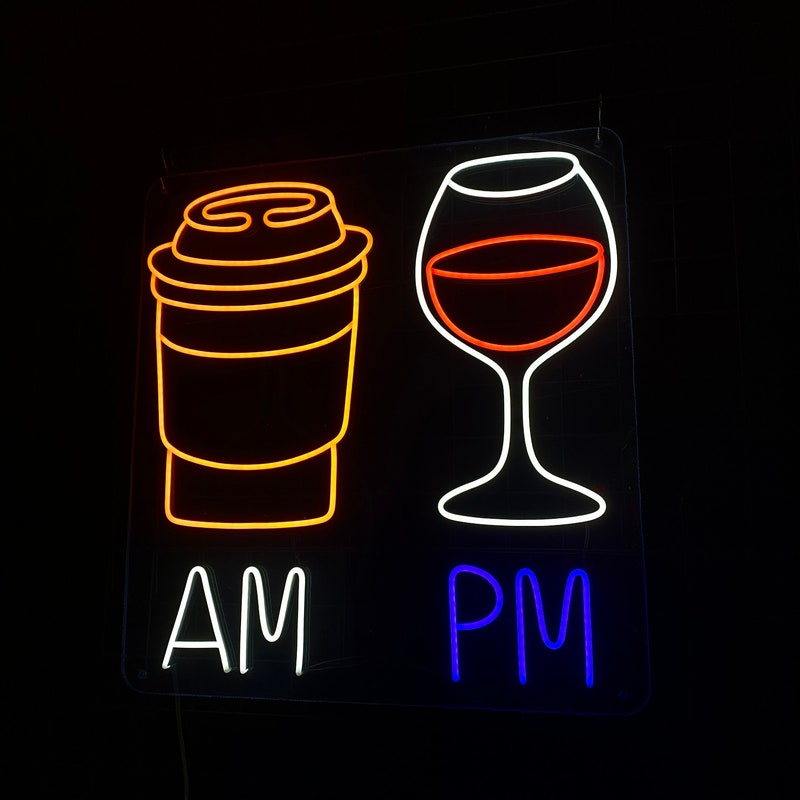 Am Pm Sign - Etsy