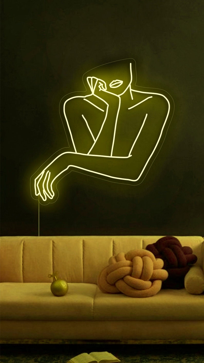 Girl LED Neon Sign / Beauty Salon Sign, Wall Decor - Etsy