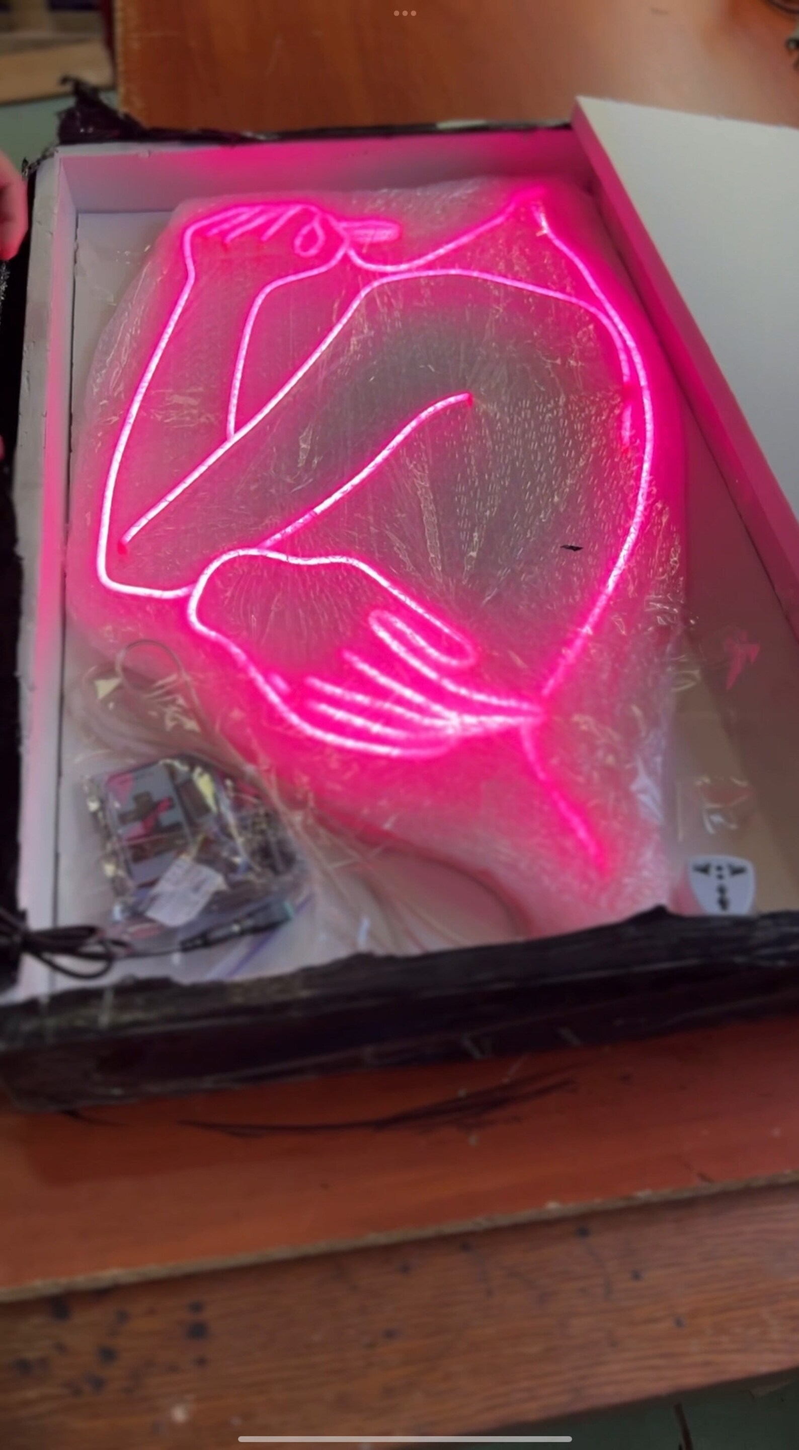 Lady LED Neon Sign, Ready to Ship, in Stock, Free Express Shipping - Etsy