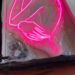Lady LED Neon Sign, Ready to Ship, in Stock, Free Express Shipping - Etsy