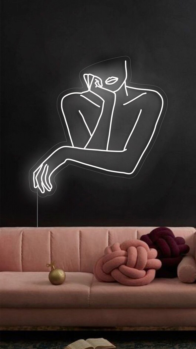 Girl LED Neon Sign / Beauty Salon Sign, Wall Decor - Etsy