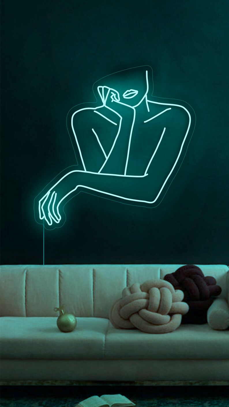 Girl LED Neon Sign / Beauty Salon Sign, Wall Decor - Etsy