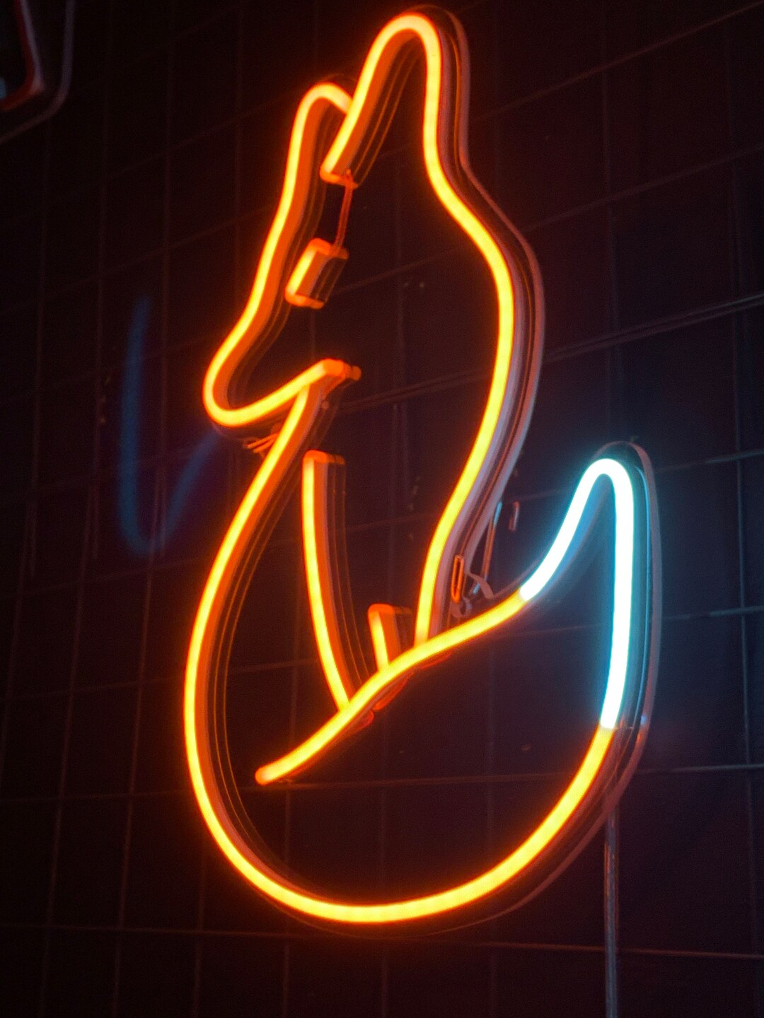 Fox LED Neon Sign, Neon Animal Sign, Custom Neon Sign, Neon Bedroom ...