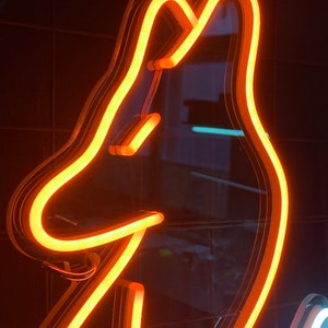 Fox LED Neon Sign, Neon Animal Sign, Custom Neon Sign, Neon Bedroom ...