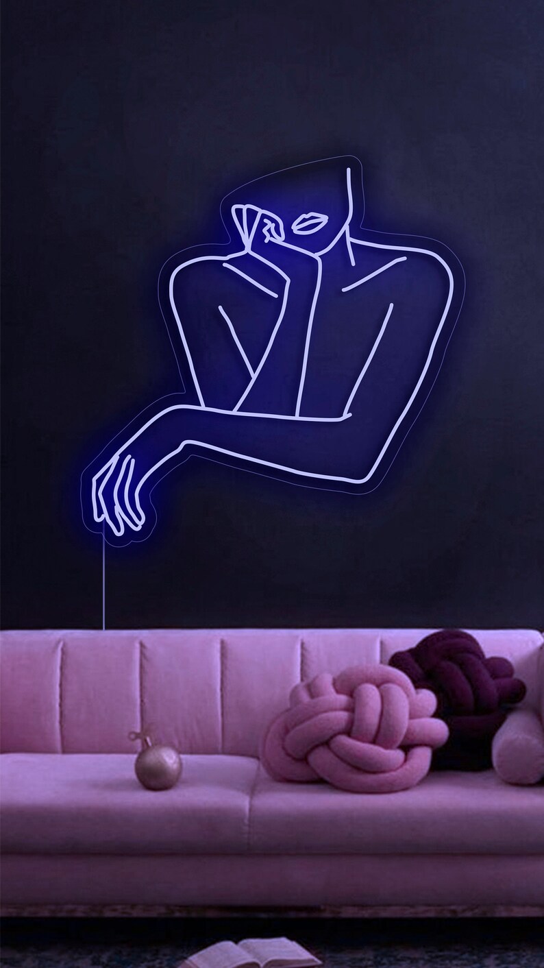 Girl LED Neon Sign / Beauty Salon Sign, Wall Decor - Etsy