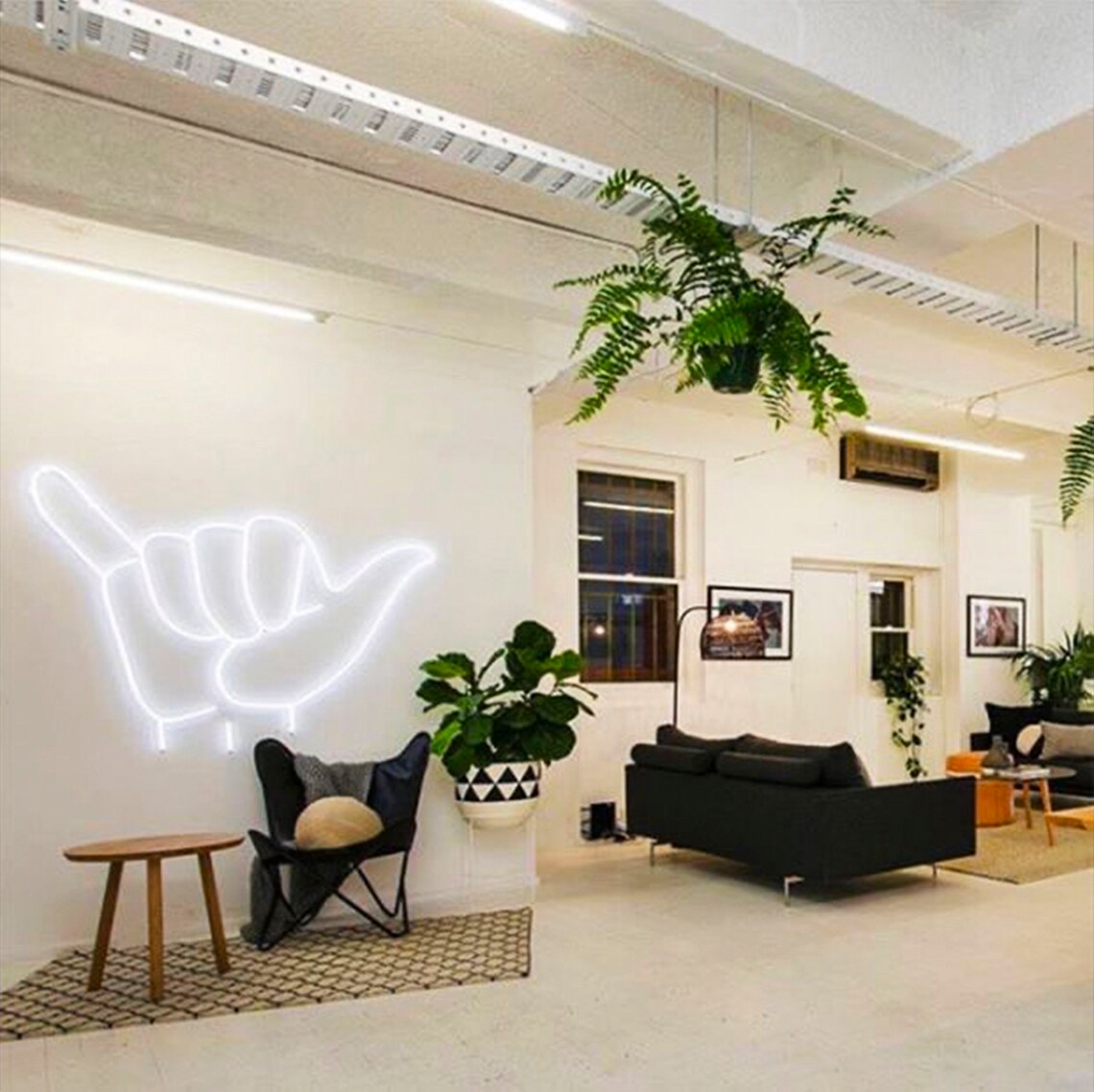 Shaka LED Neon Sign / Wall Decor - Etsy