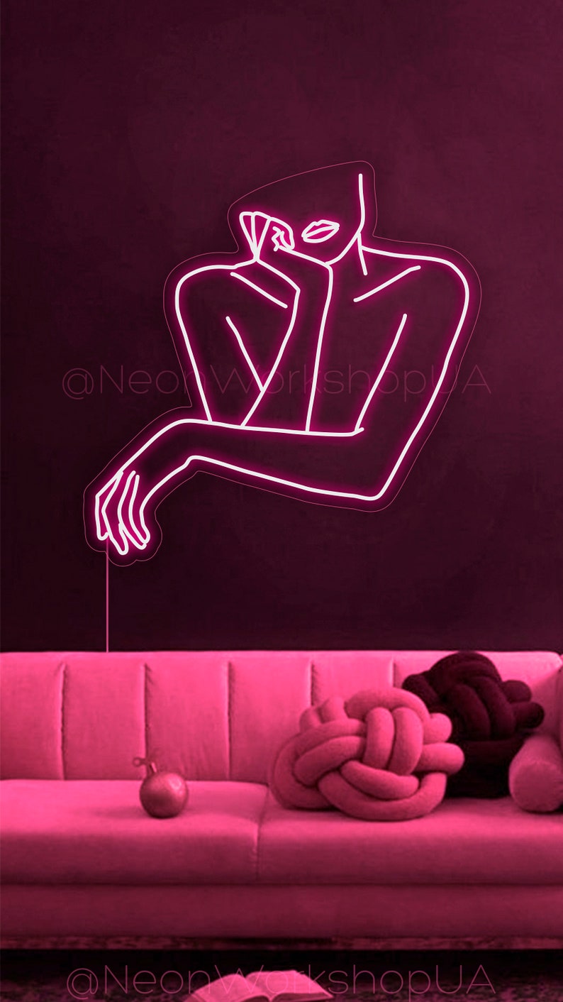 Girl LED Neon Sign / Beauty Salon Sign, Wall Decor - Etsy