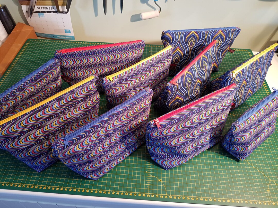 Original Shwe-shwe Pattern Waxed Bag Pair - Etsy