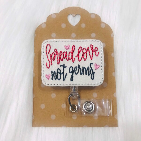 Spread Love Not Germs - Etsy