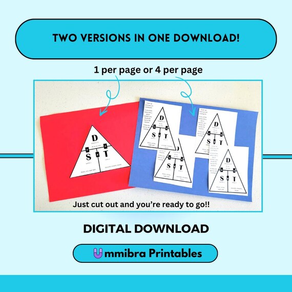 Speed Triangle Formula Worksheet
