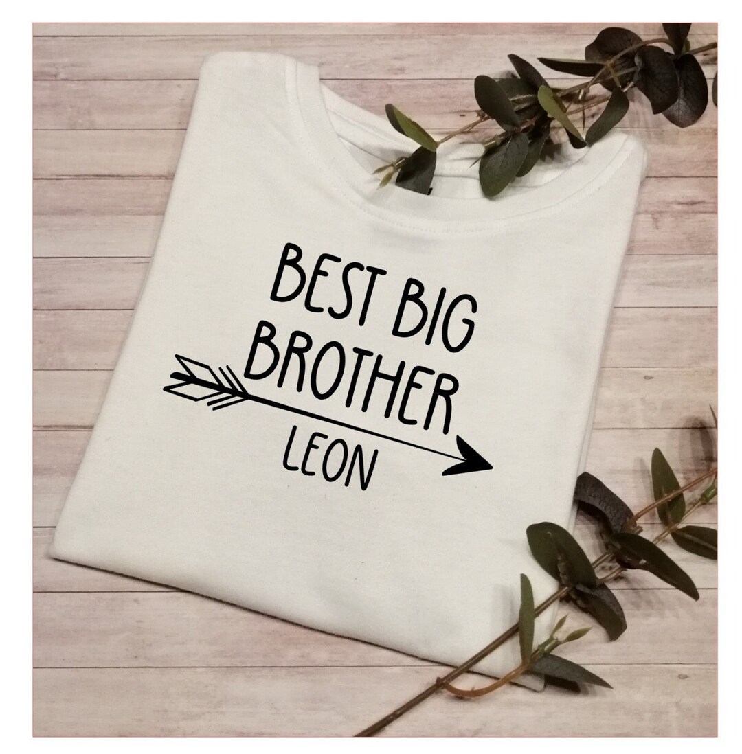 Iron-on Transfer Best Big Brother / Big Brother / Best Brother / Little ...