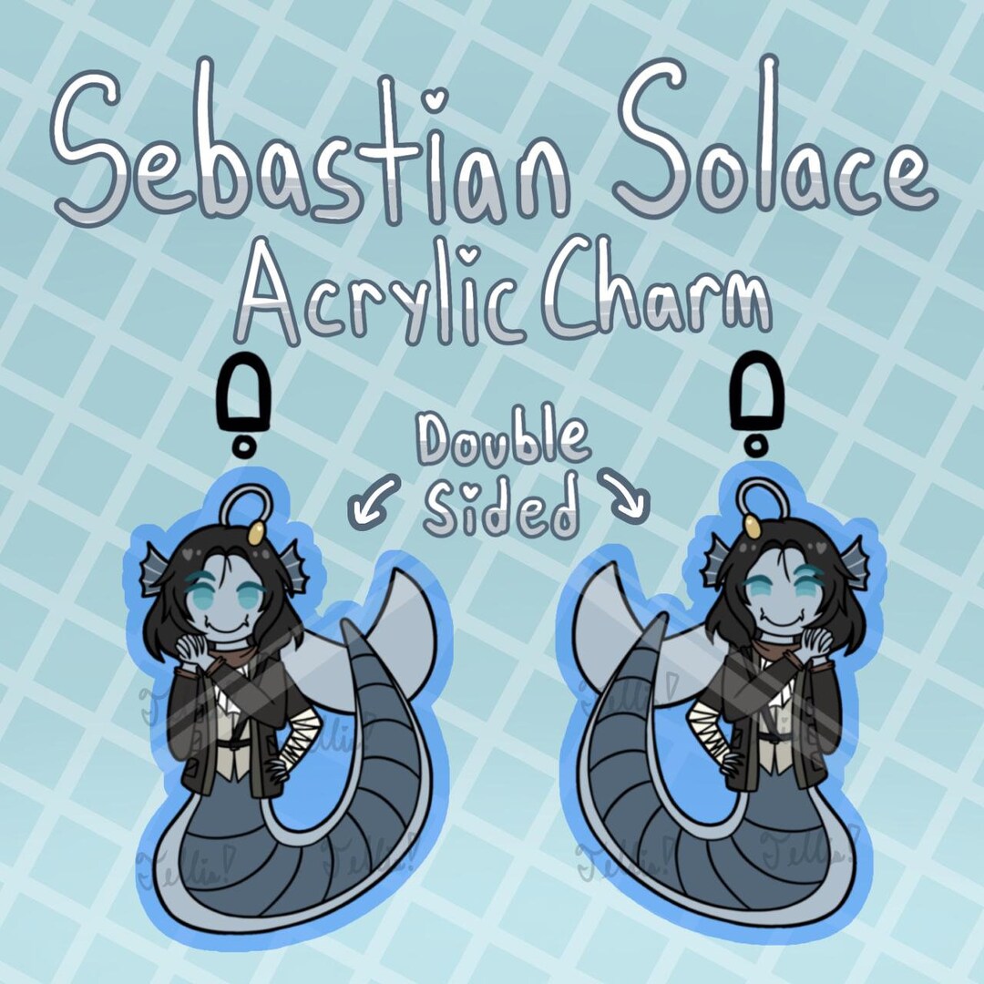 CLEARANCE // Sebastian Solace Roblox Pressure Keychain / Charm 2.5 In ...