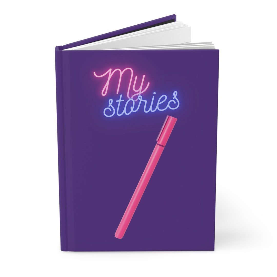 My Stories Hardcover Matte Journal - Etsy