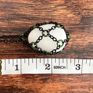 Crystal Display Chain Pouch, Crystal Holder Necklace, Chain Wrap ...