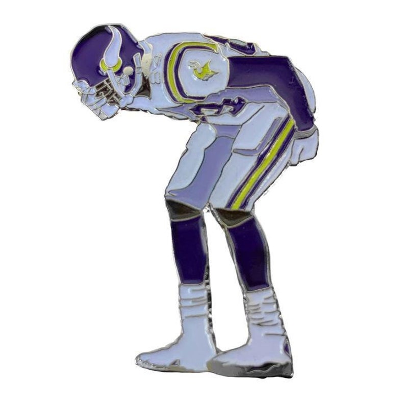 Randy Moss Pin Moon Flash Vs Green Bay Packers Minnesota Etsy
