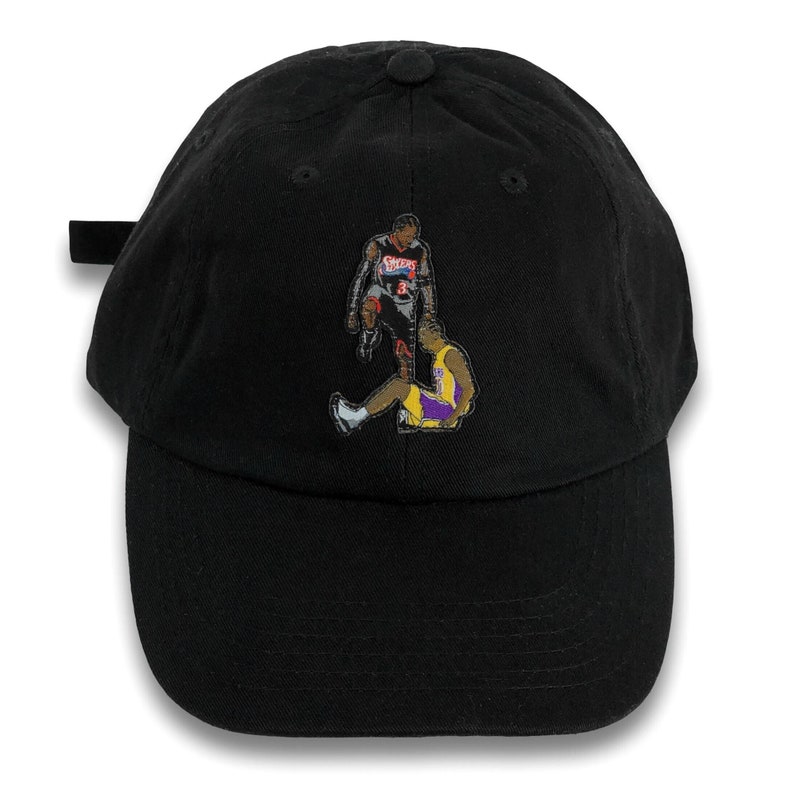Allen Iverson Steps Over Tyronn Lue Hat Dad Cap Snapback - Etsy