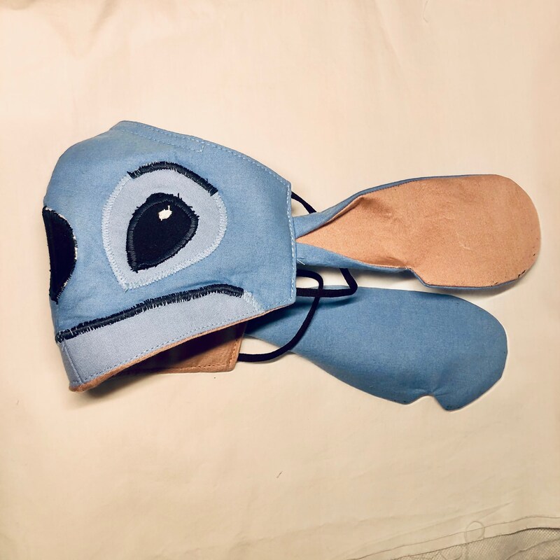 Stitch Face Mask - Etsy